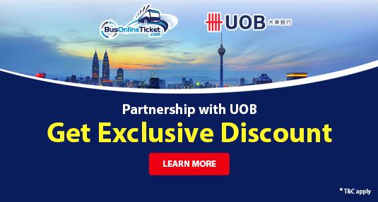 Exclusive Discount for UOB Customers | BusOnlineTicket.com