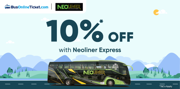PROMO | JB to TBS | Neoliner Express | BusOnlineTicket.com