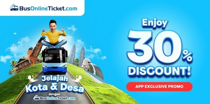 Jelajah Kota & Desa - Offer Up to 30% | BusOnlineTicket.com